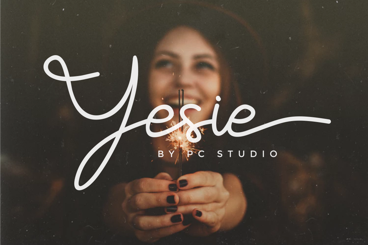 Yesie Font | PutraCetol Studio | FontSpace