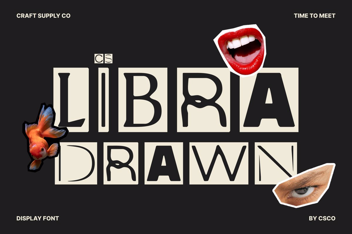 CS Libra Drawn Font - Free Download