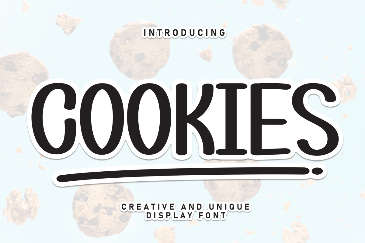 Cookies Font | scratchones_creative | FontSpace