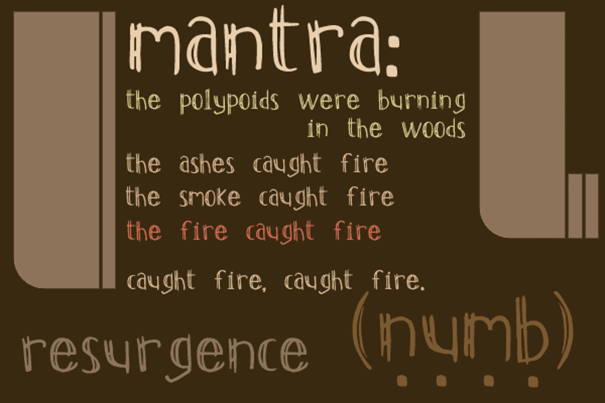 Resurgence Font | Divide By Zero | FontSpace