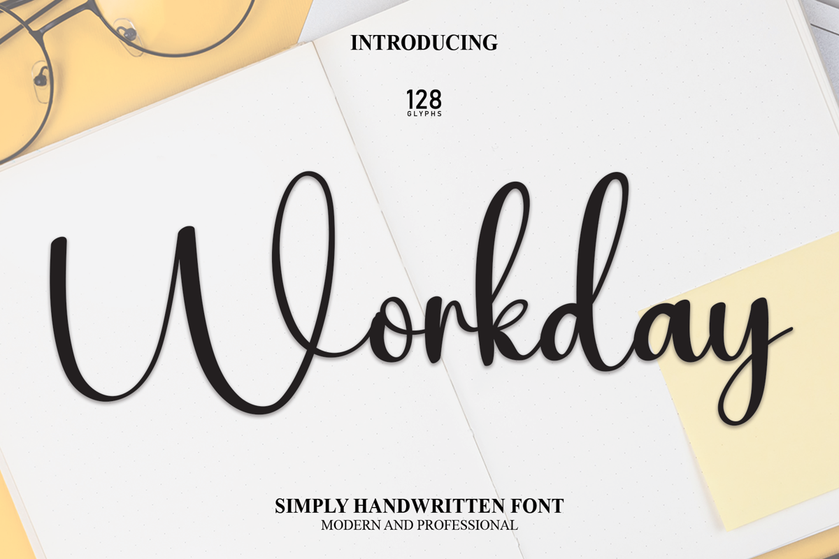 Workday Font | scratchones_creative | FontSpace