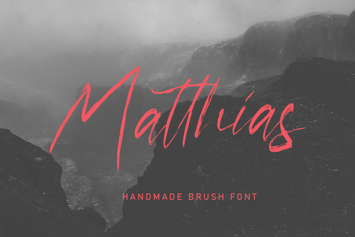 Matthias Font | Asep Rendi | FontSpace