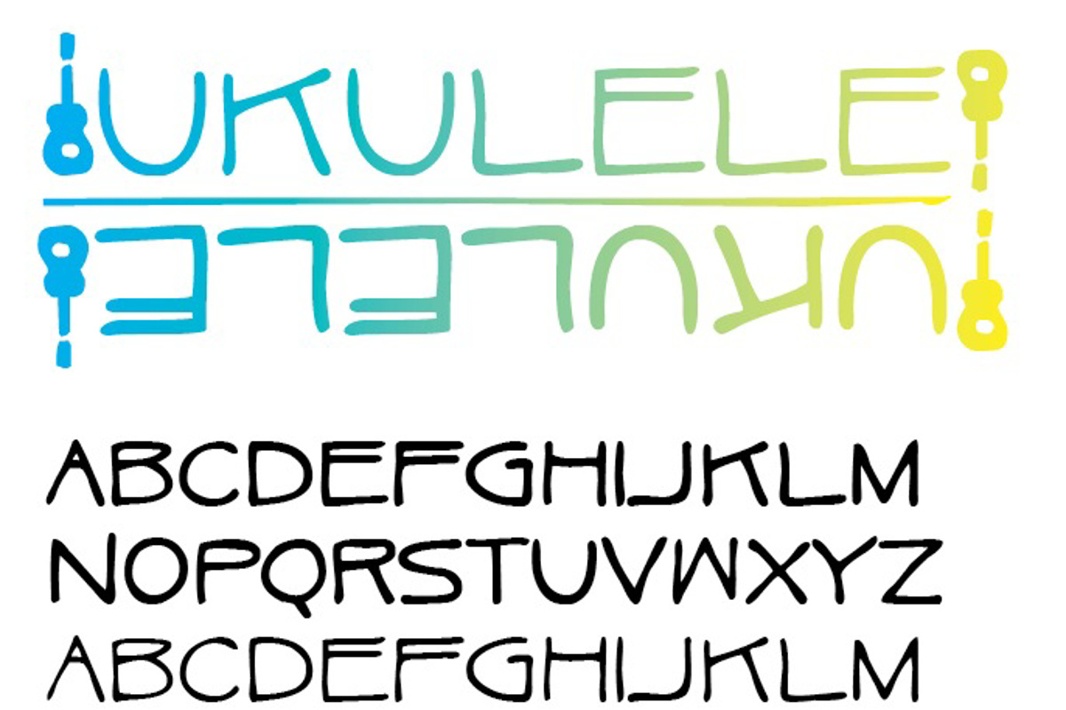 Ukulele Font - Free Download
