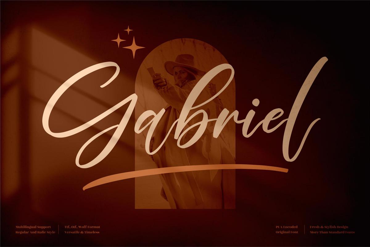 Gabriel Font | Perspectype Studio | FontSpace