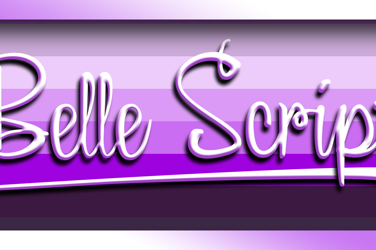 Belle Script Font | VVB DESIGNS | FontSpace