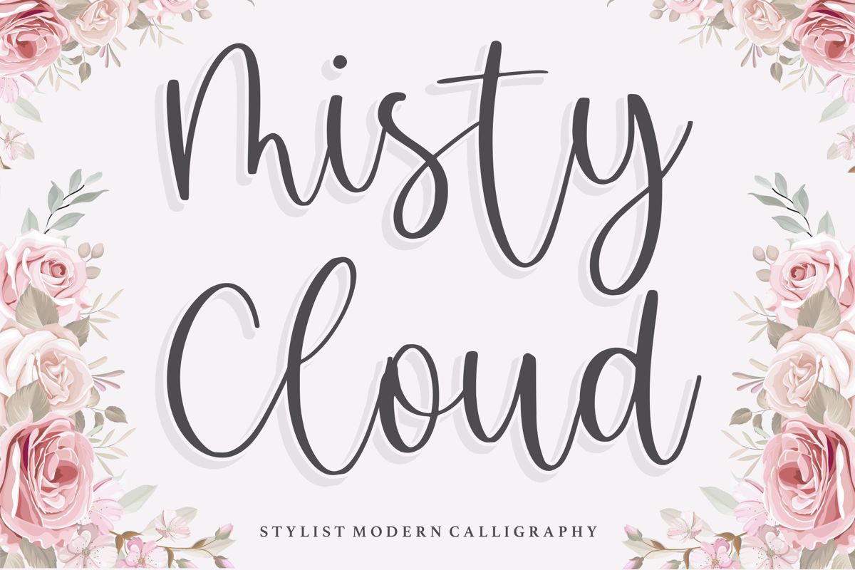 Misty Cloud Font - Free Download