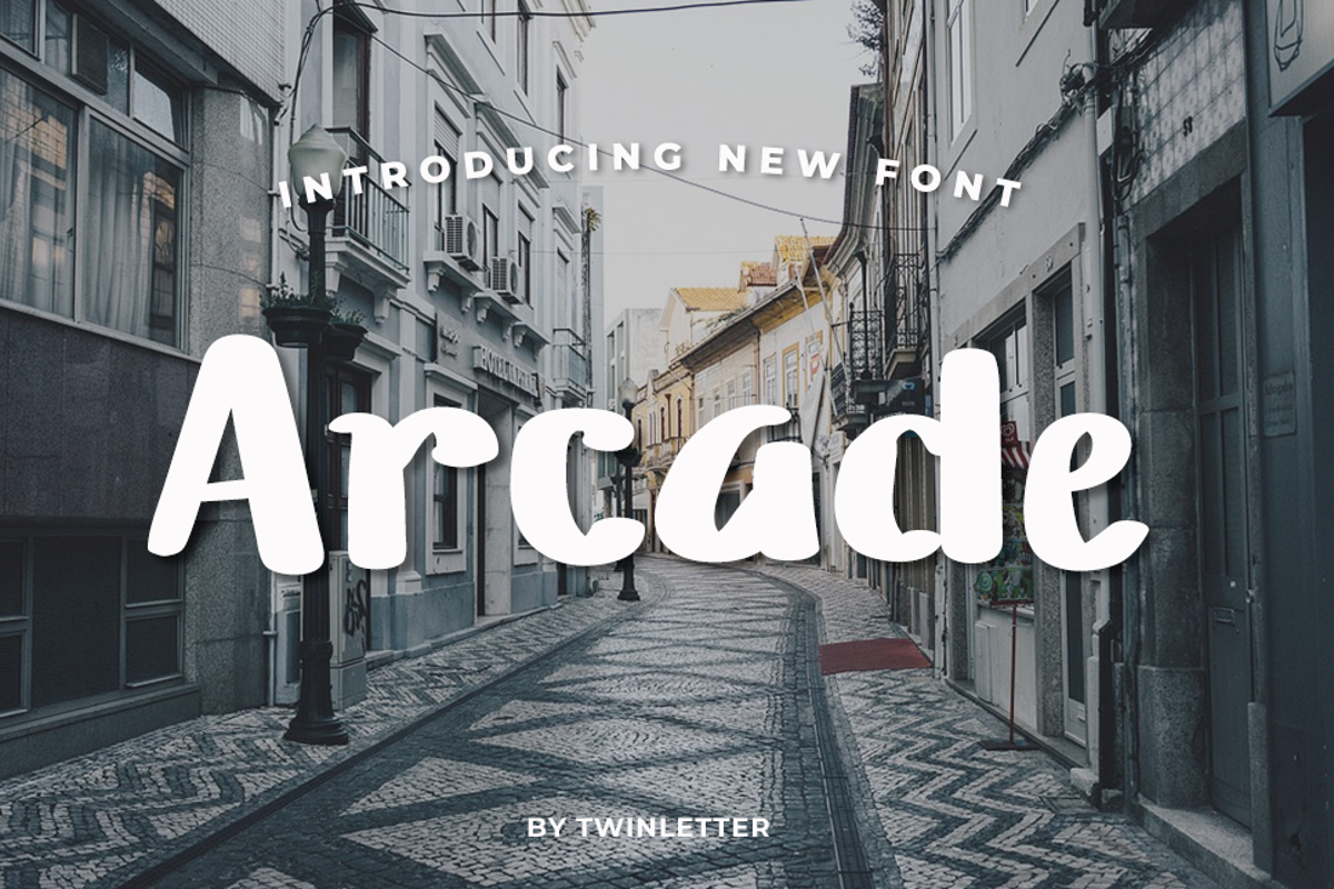 Arcade Font | twinletter | FontSpace