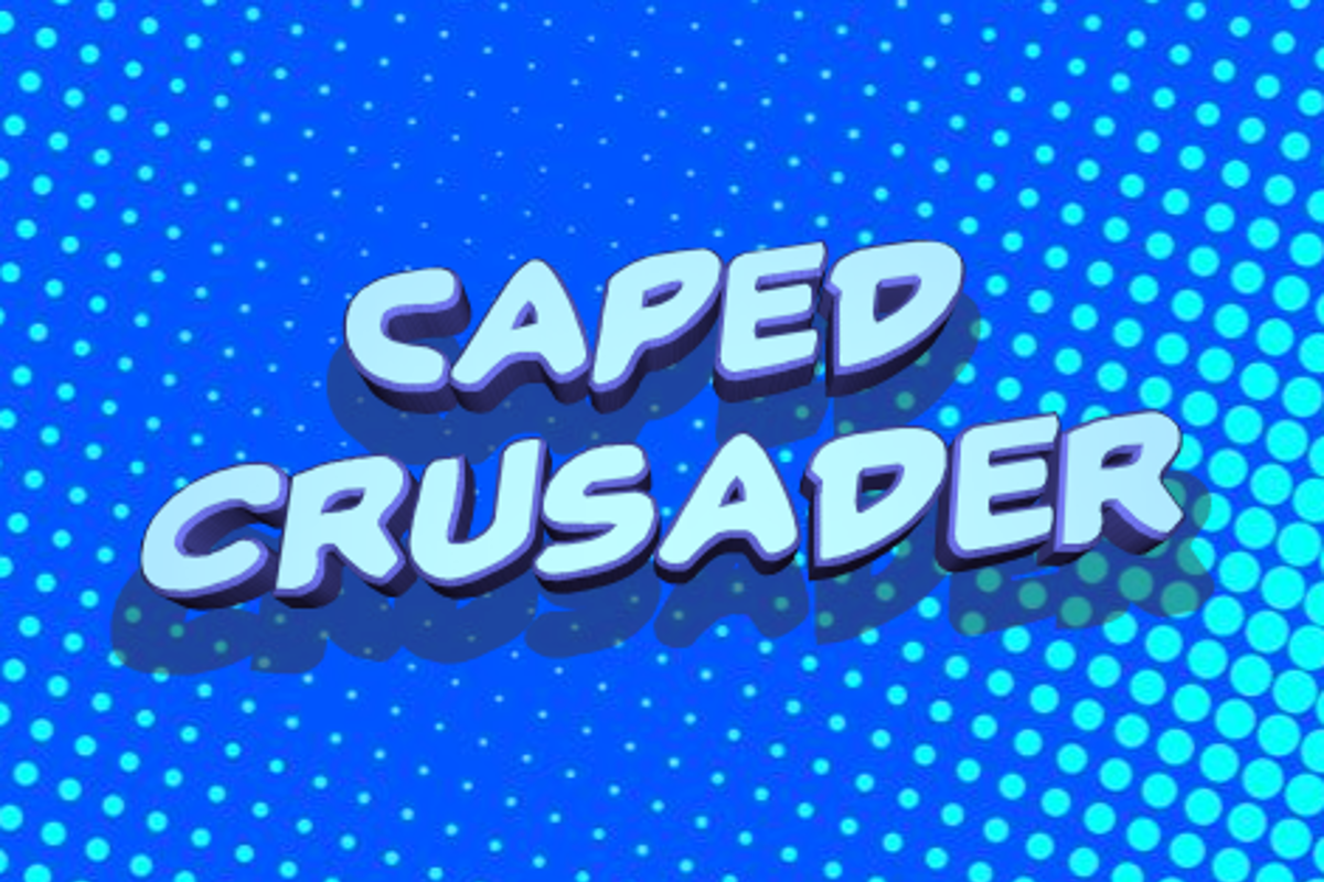 Caped Crusader Font | Iconian Fonts | FontSpace