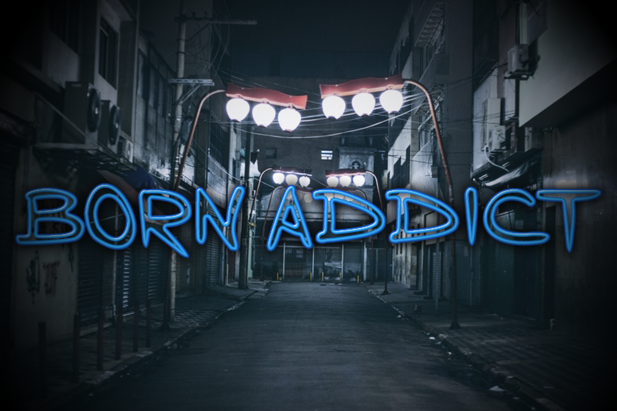 Born Addict Font | Font Monger | FontSpace