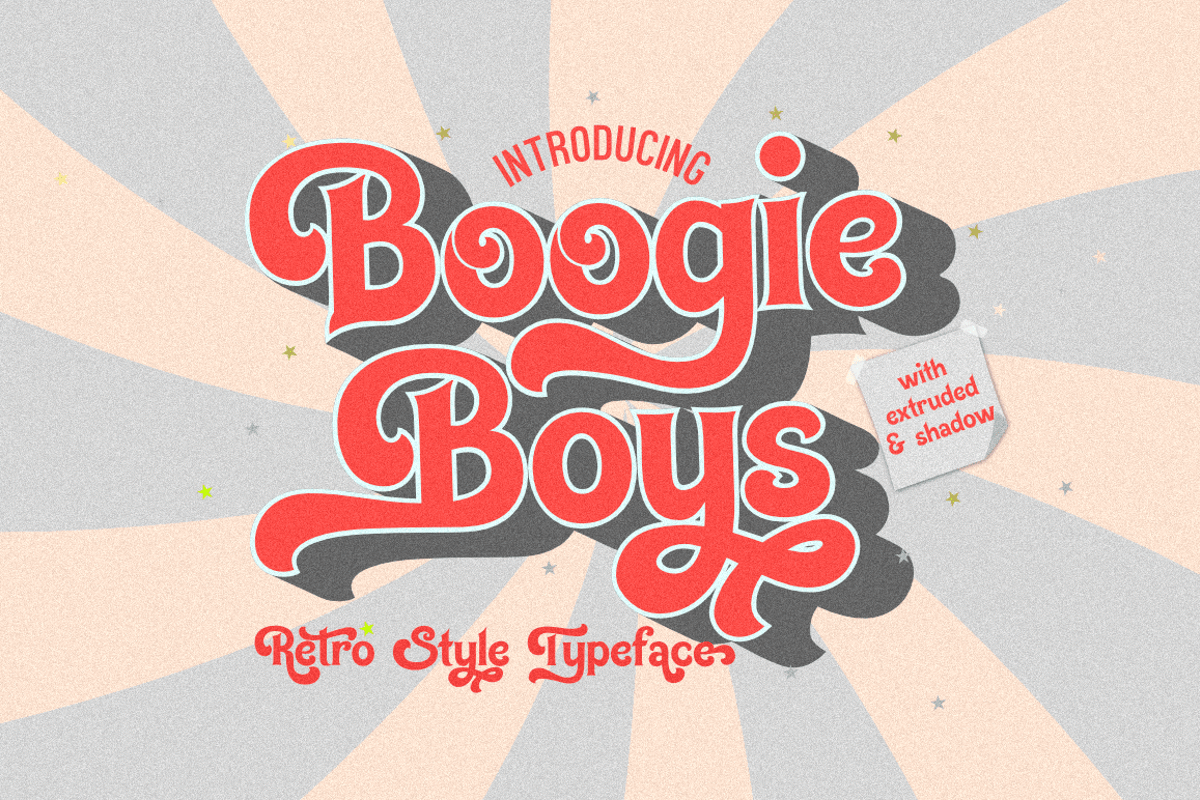 Boogie Boys Font - Free Download