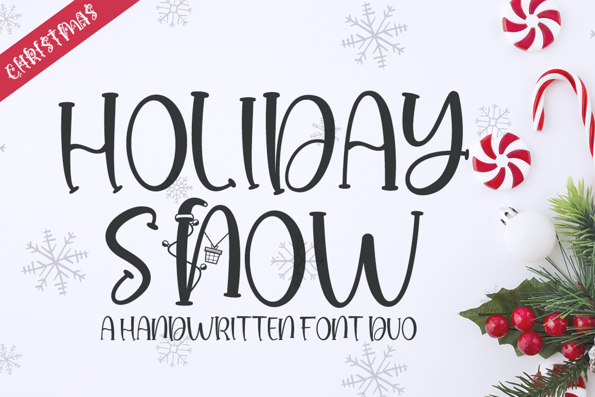 HOLIDAY SNOW Font - Free Download