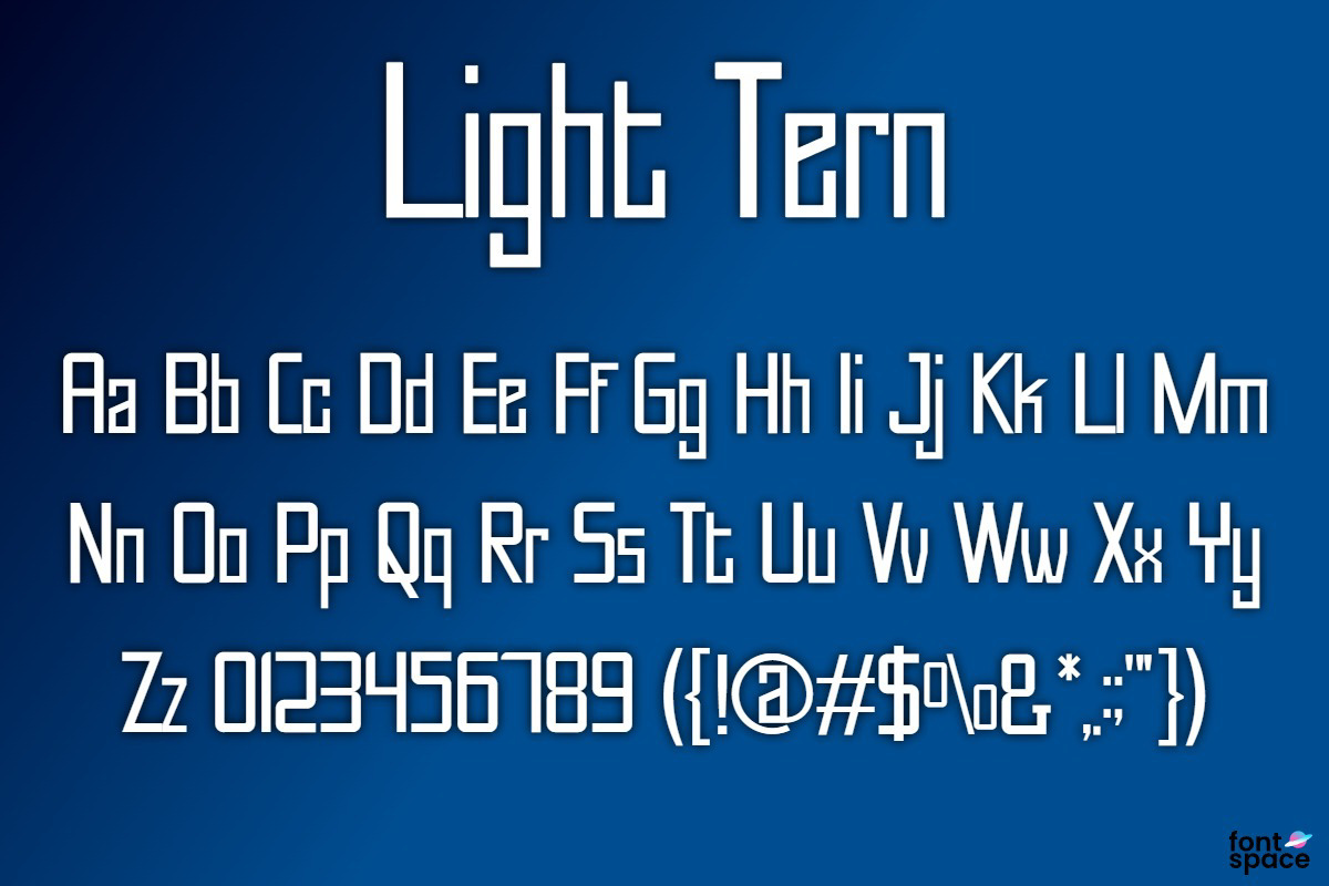 Light Tern Font | Studio Hello Good | FontSpace