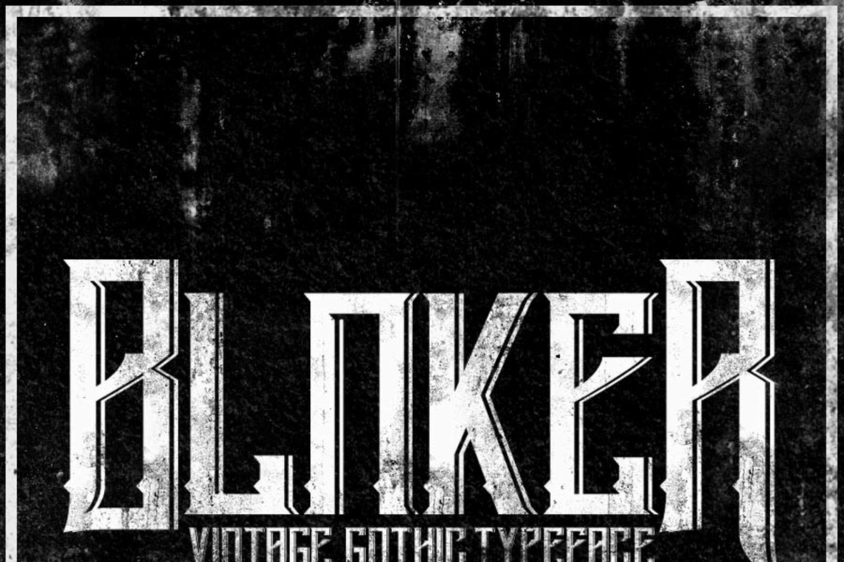 Blnker Font | Sans And Sons | FontSpace