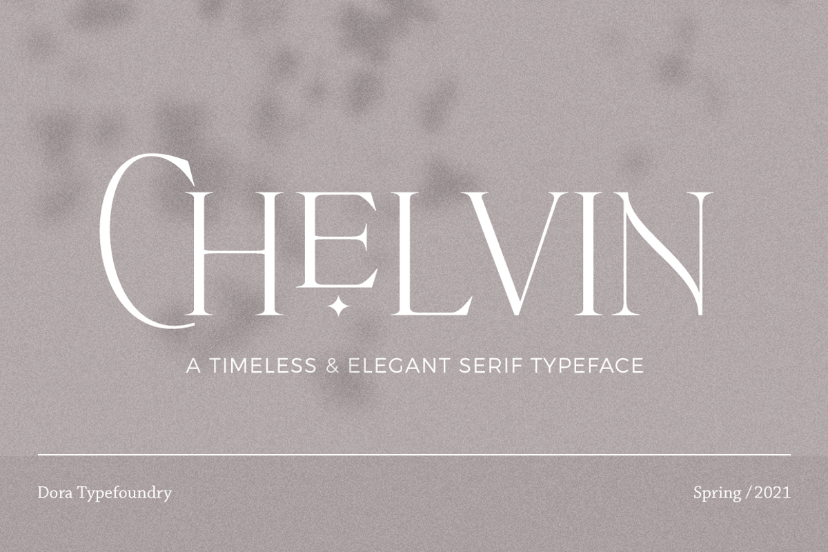 Chelvin Serif Font - Free Download