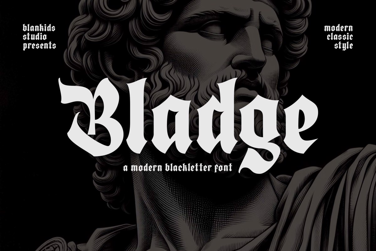 Bladge Font | Blankids | FontSpace