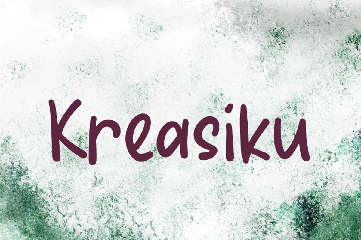 K Kreasiku Font | wepfont | FontSpace