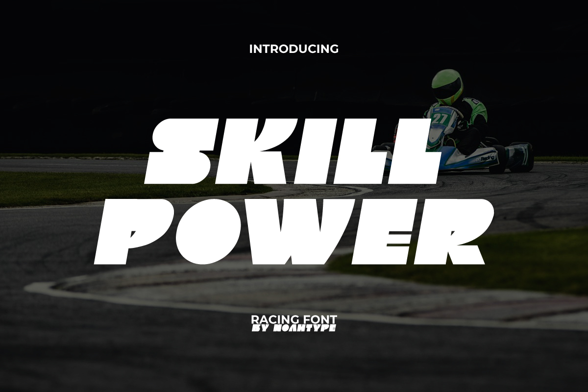 Skill Power Font | noahtype | FontSpace