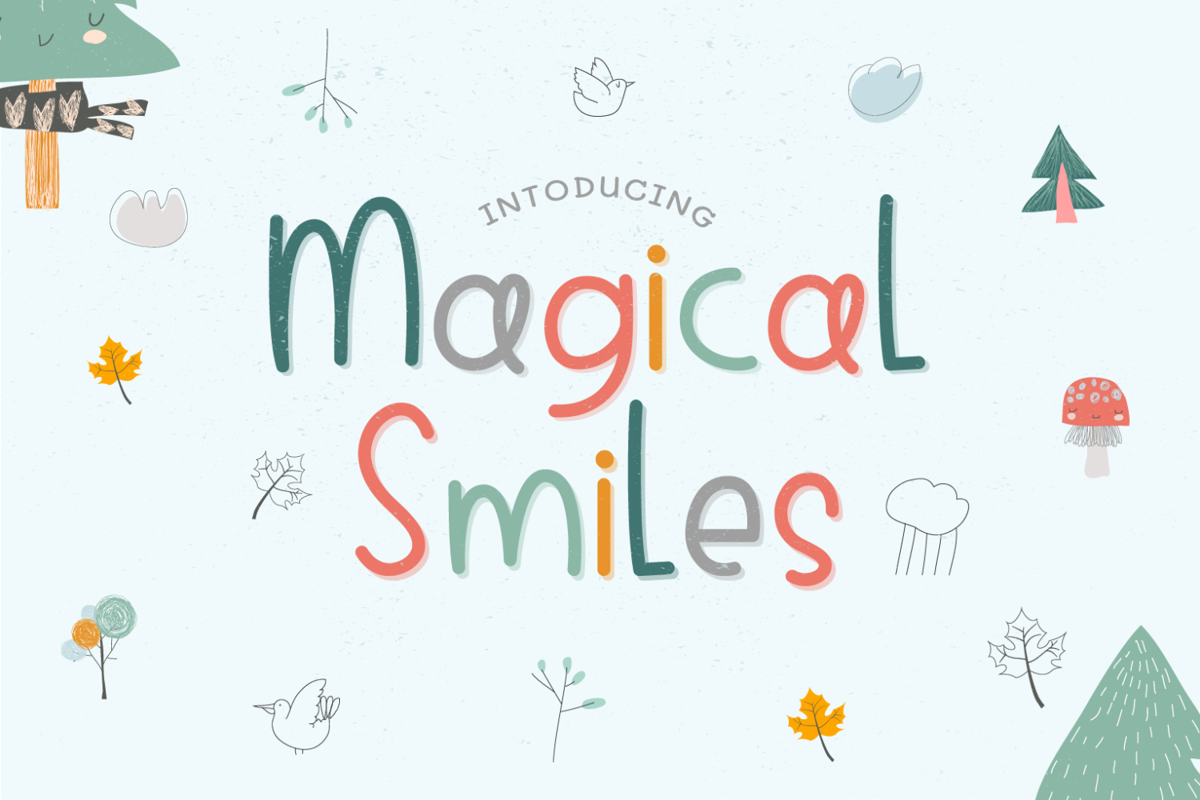 Magical Smiles Font | Tlatous Type | FontSpace