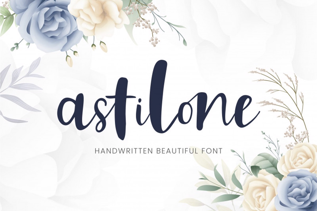 Astilone Script Font | Aqeela Studio | FontSpace