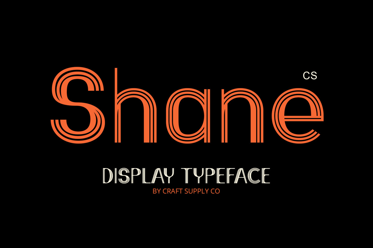 CS Shane Font | craftsupplyco | FontSpace