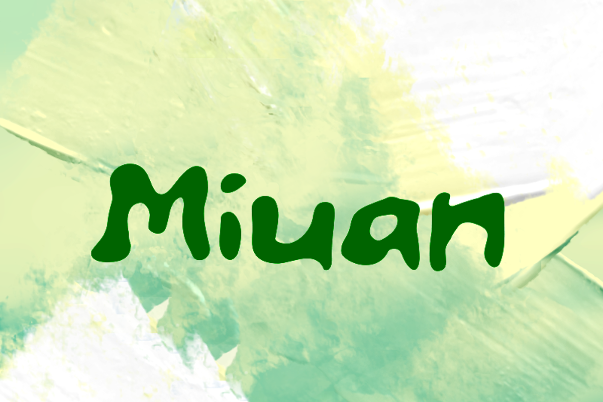 M Miuan Font | wepfont | FontSpace