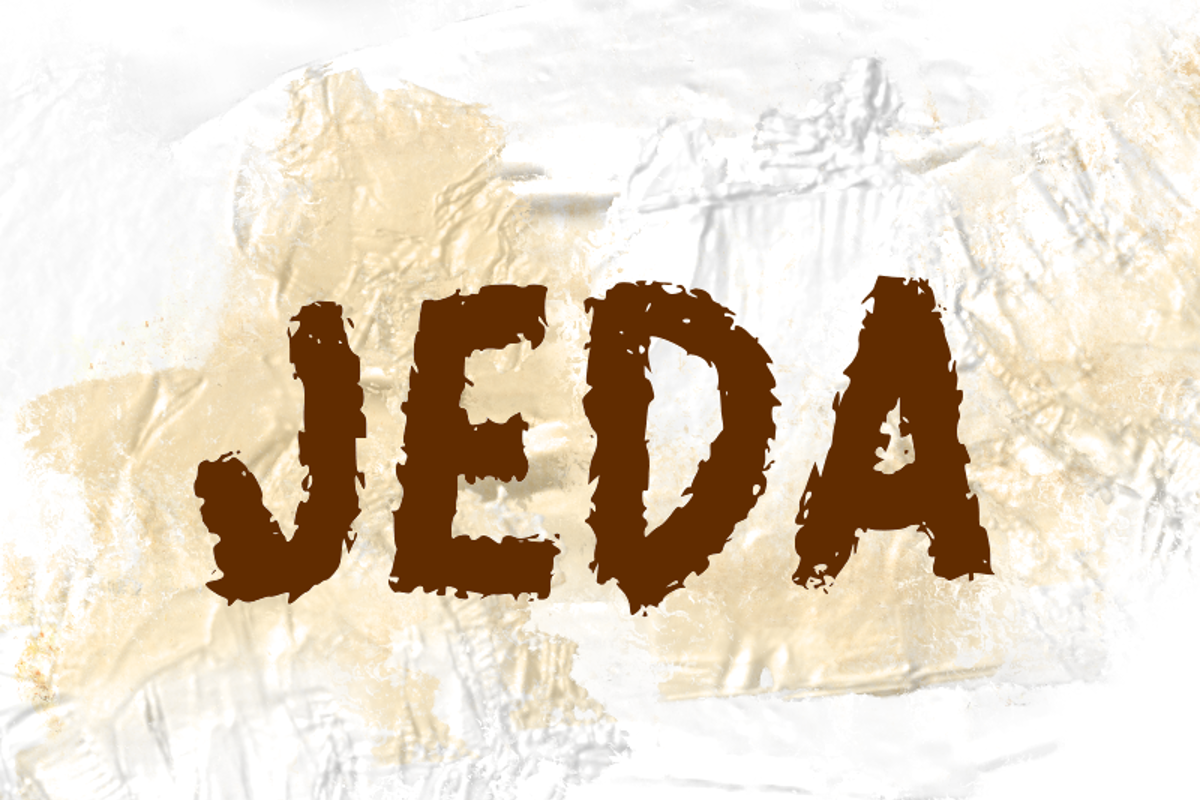 J Jeda Font | wepfont | FontSpace