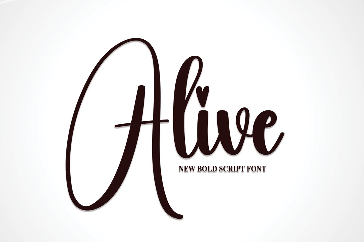 Alive Font | scratchones_creative | FontSpace
