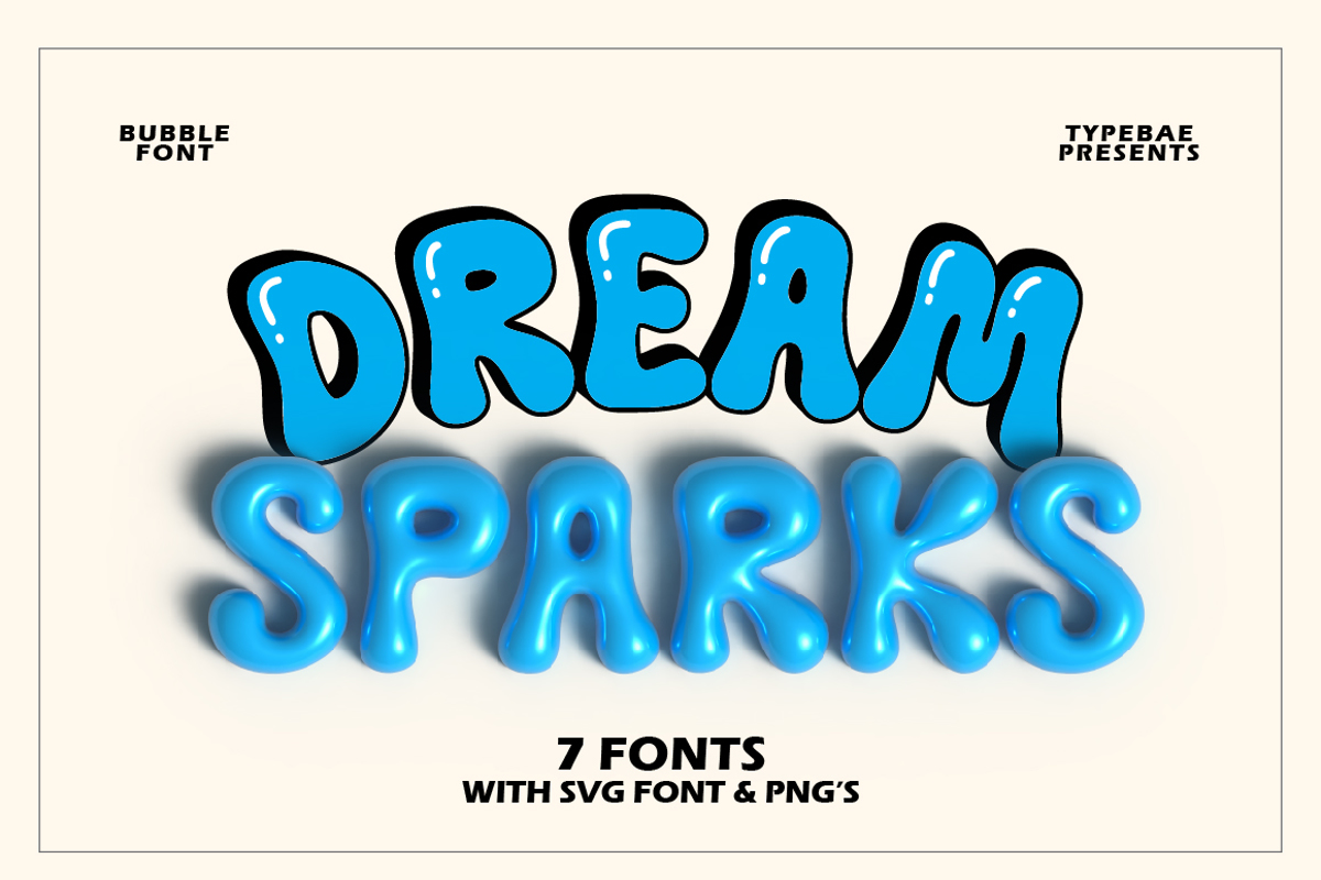 Dream Sparks Shiny Font - Free Download