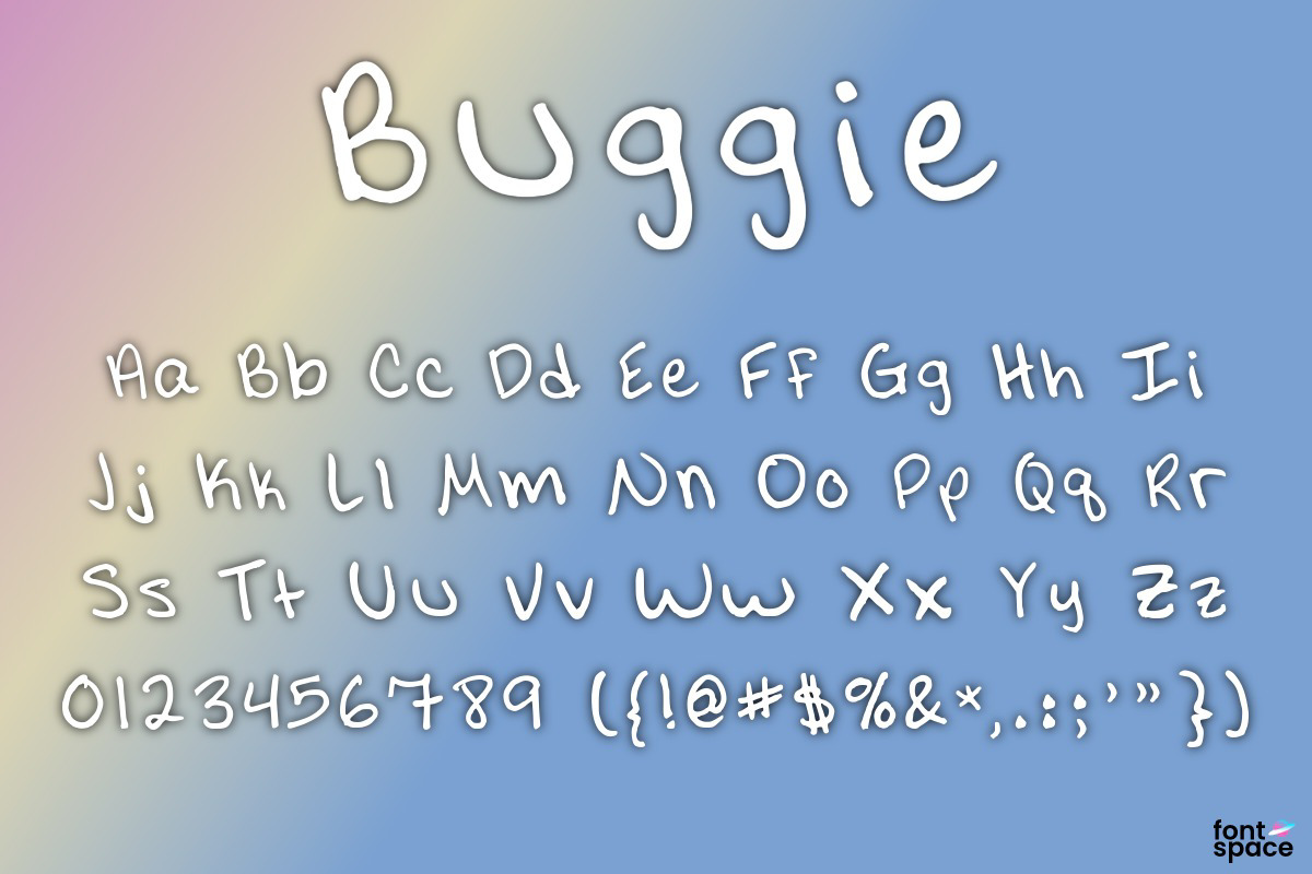 Buggie Font | LibSF-fonts | FontSpace