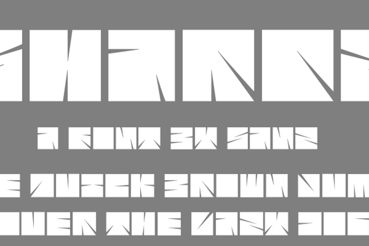 Sharpz Font - Free Download
