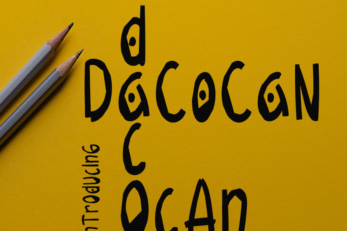 Dacocan Font | Reffancraft | FontSpace