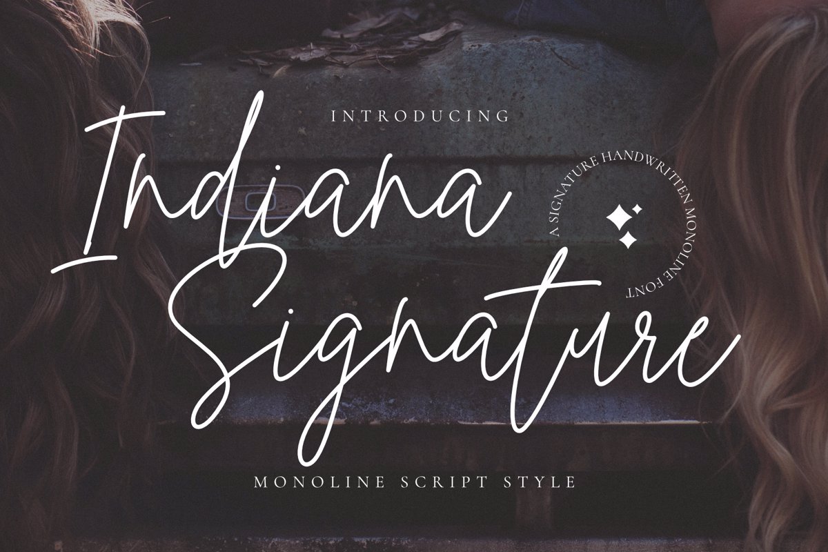 Indiana Signature Font - Free Download