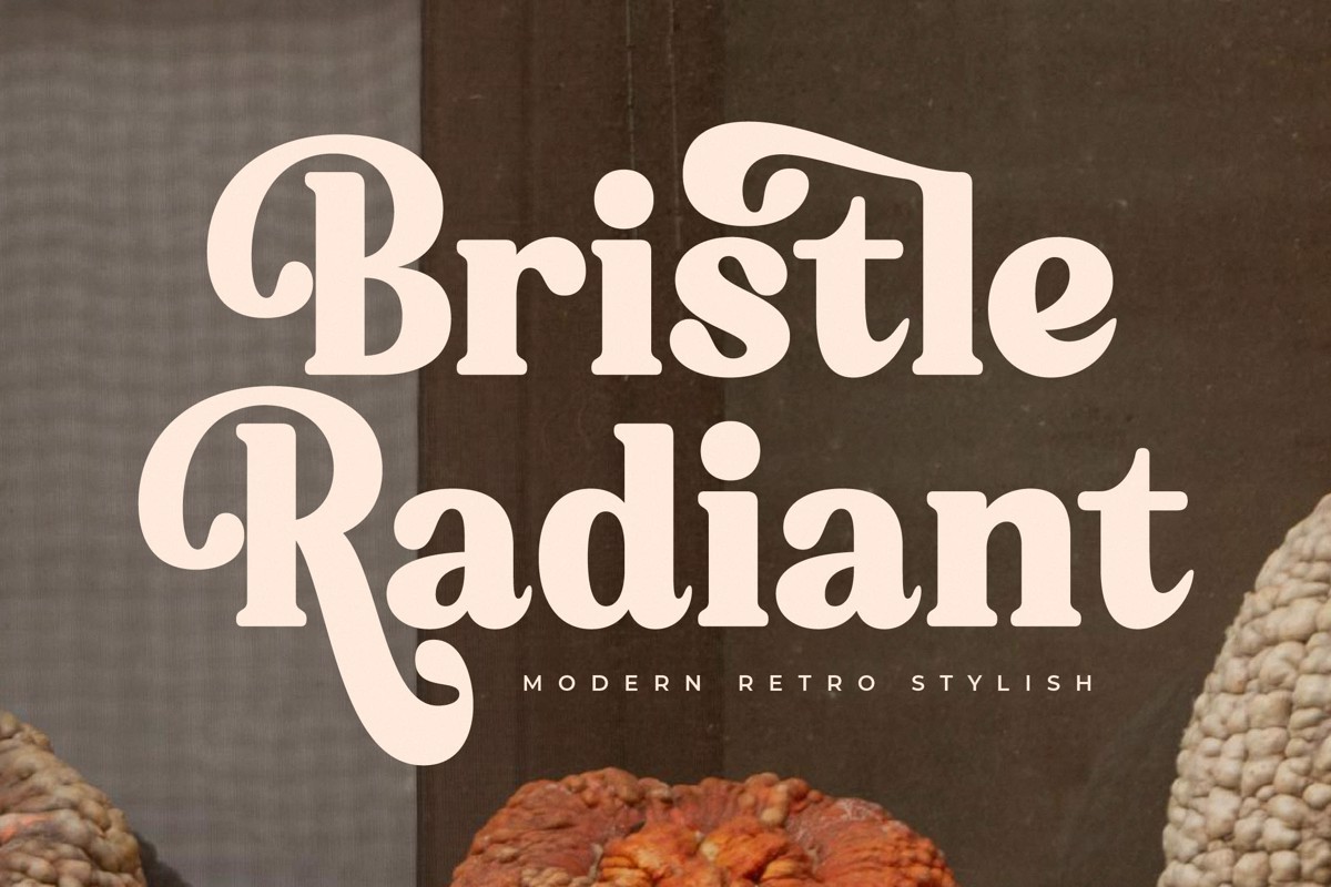 Bristle Radiant Font | Letterena Studios | FontSpace