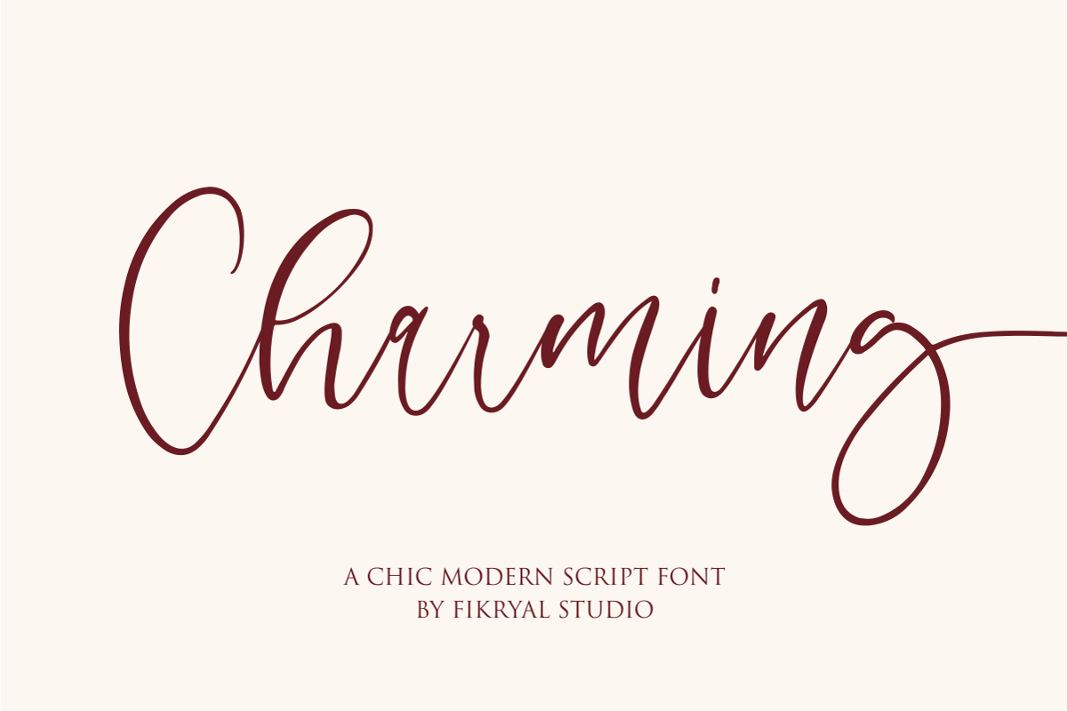 Charming Font - Free Download