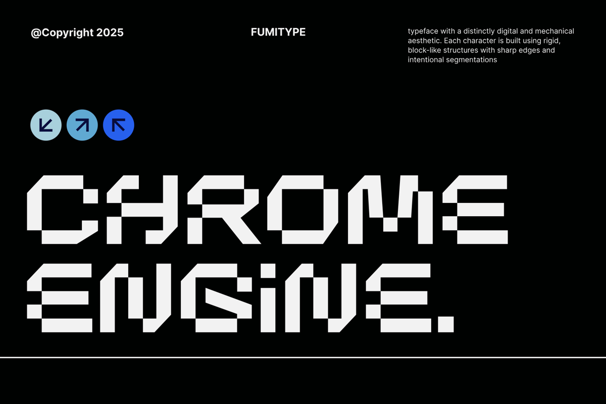 Chrome Engine Font - Free Download