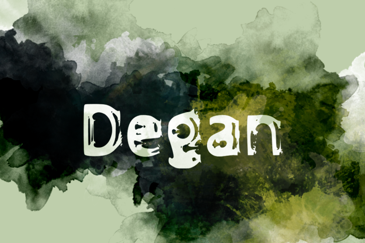 D Degan Font - Free Download