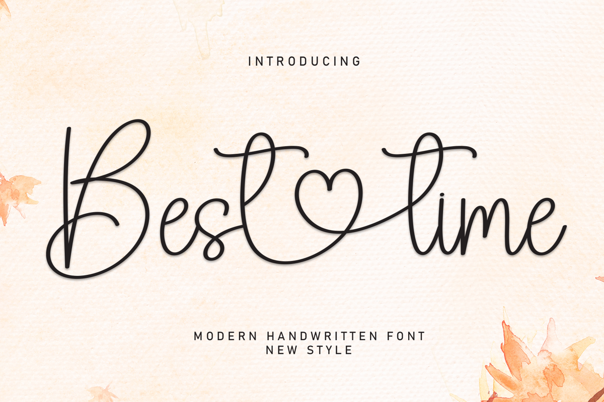 Best Time Font - Free Download