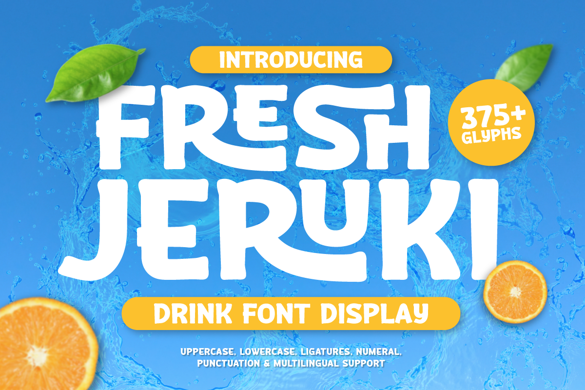 Fresh Jeruki Font - Free Download