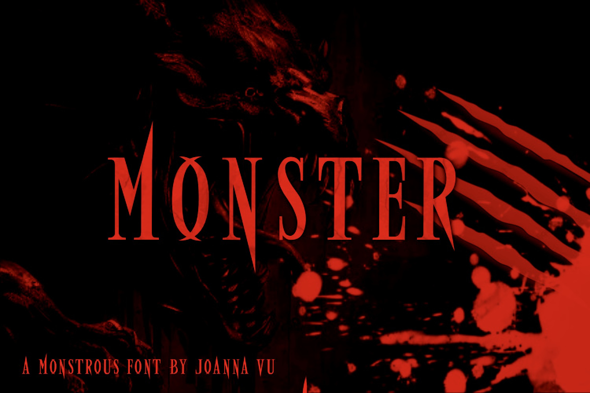 Monster Font - Free Download