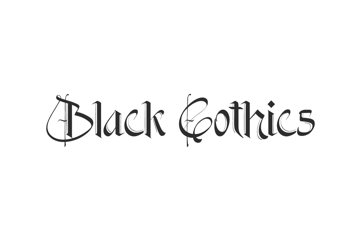 Black Gothics Font - Free Download