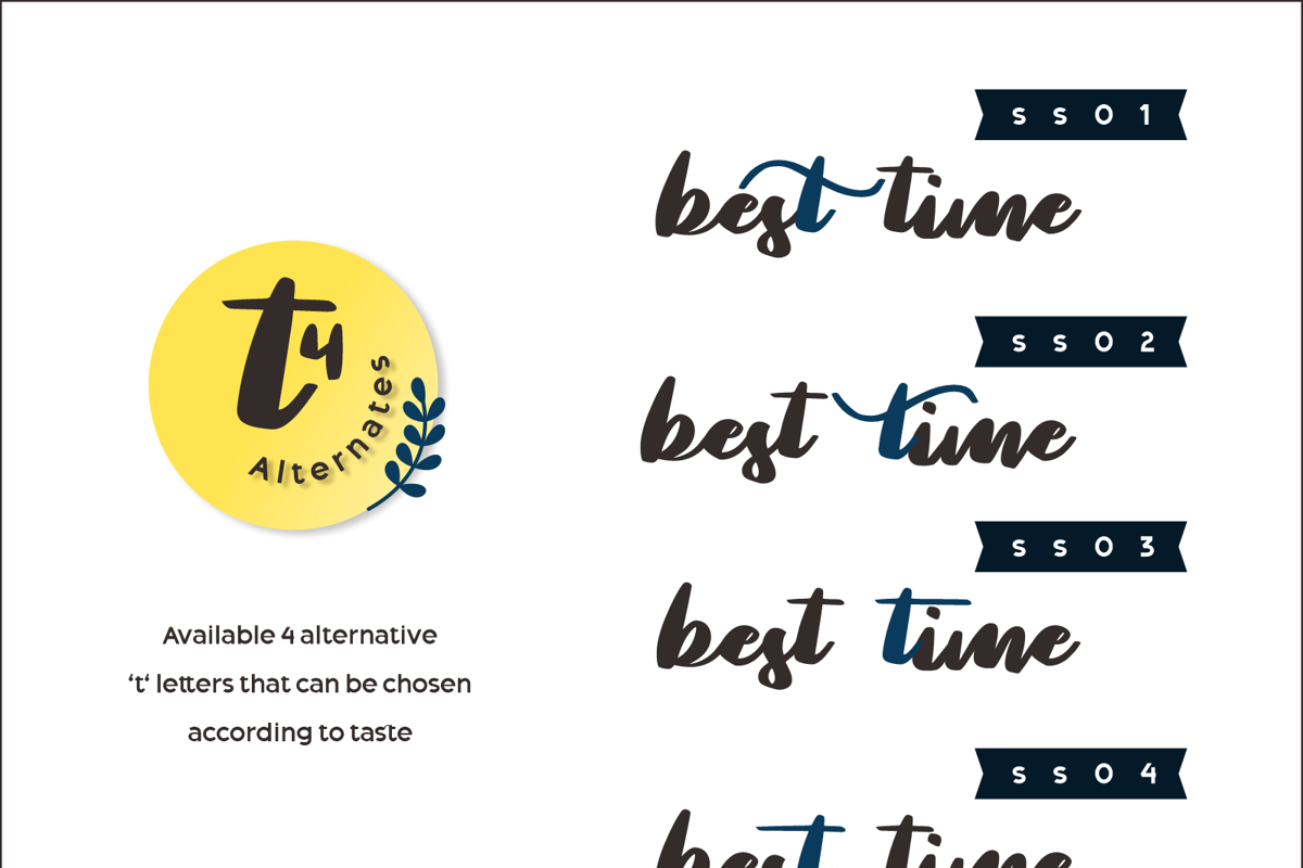 Best time Font | Nuryantodwi | FontSpace
