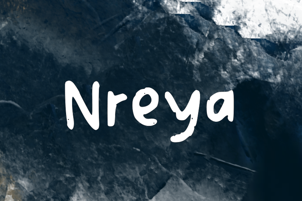 N Nreya Font | wepfont | FontSpace