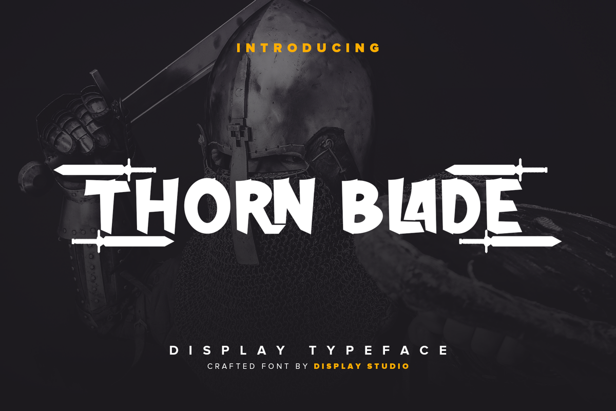 Thorn Blade Font | DisplayStudio_ | FontSpace