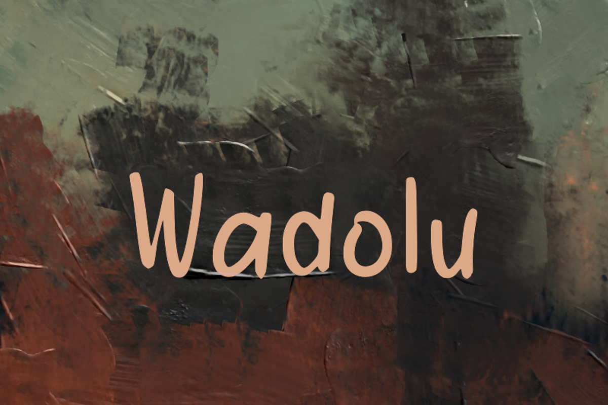W Wadolu Font - Free Download