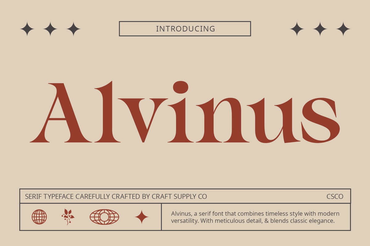 Alvinus Font | craftsupplyco | FontSpace