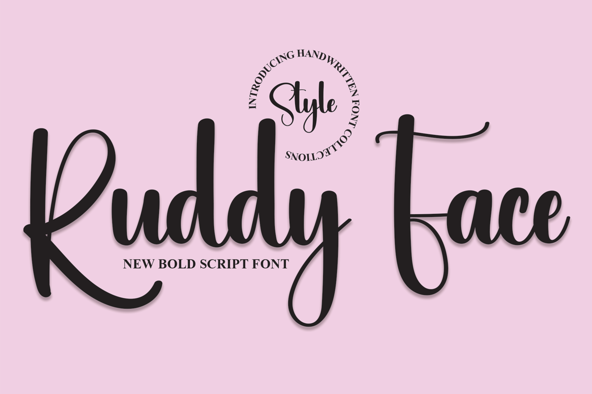 Ruddy Face Font | scratchones_creative | FontSpace