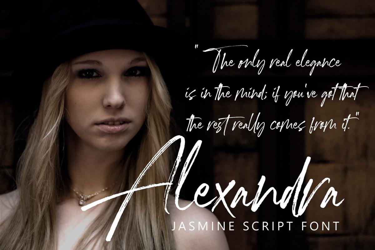 Jasmine Script Font Metafontsy Fontspace