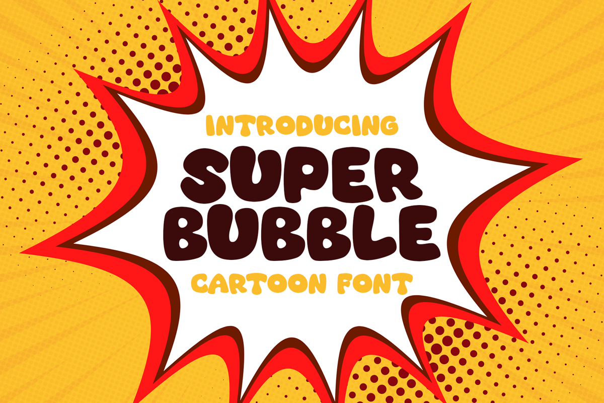Super Bubble Font - Free Download