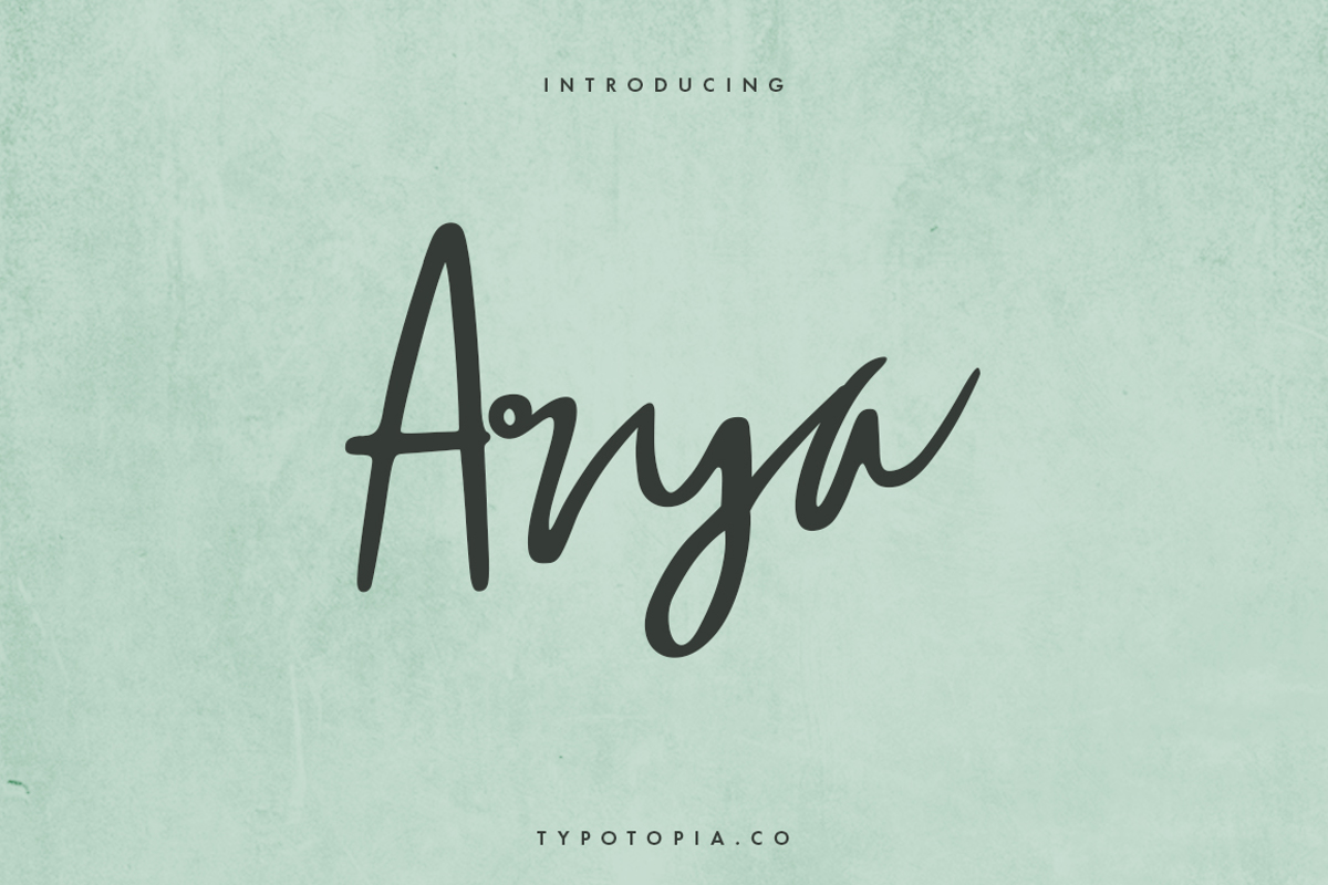 Arya Font - Free Download