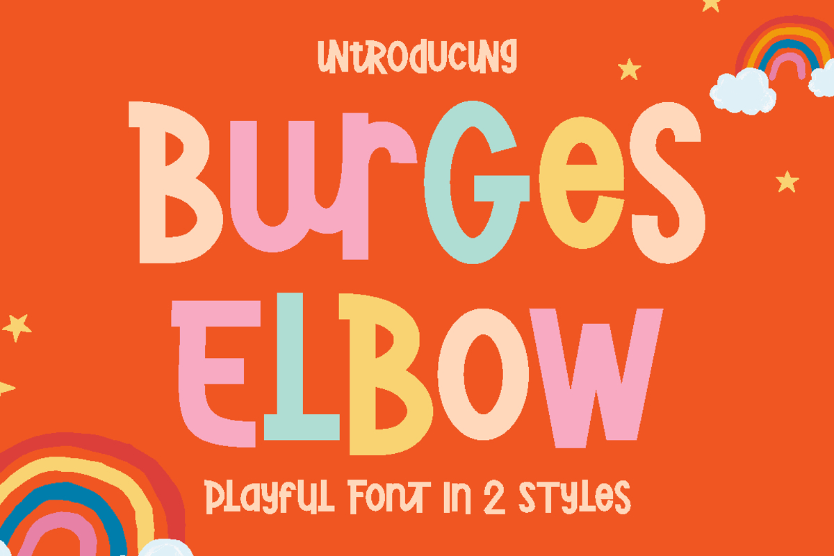 Burger Elbow Font | PutraCetol Studio | FontSpace